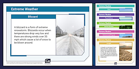 Extreme Weather: Crossword