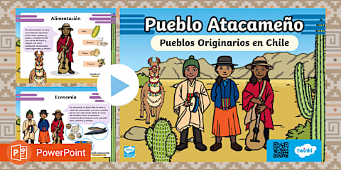 Diorama: Pueblo Atacameño