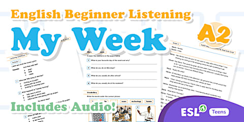 ESL Writing: My Favourite Way to Spend Free Time [Teens, B1]