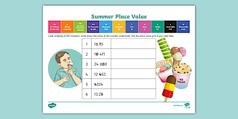 Place Value - Missing Numbers