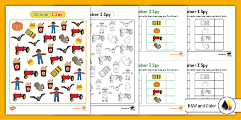 September I Spy Activity