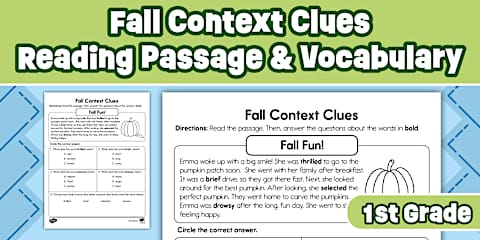 Context Clues Google Slides & PowerPoint for 1st-2nd Grade