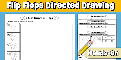 Summer Directed Drawings Pack | Printable Draw and Write Worksheets