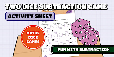Roll and Solve: Addition & Subtraction Game