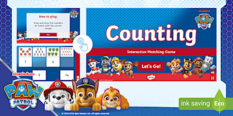 PAW Patrol: Matching Pairs Game