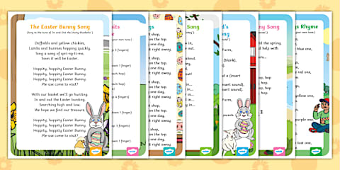 5 Little Easter Eggs Rhyme