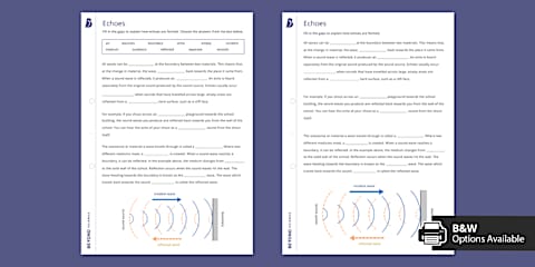 Label The Parts Of A Sound Wave Activity - Science