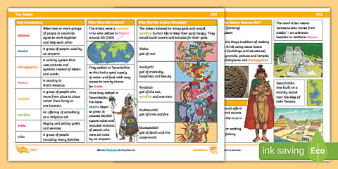 KS2 All About the Aztecs PowerPoint