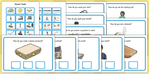 Simple Sequencing Cards