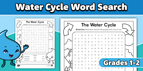 First Grade Water Cycle Lesson Pack