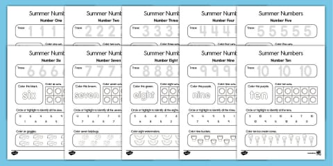 Summer Math Activities for Preschoolers | Twinkl USA