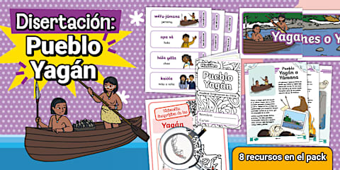 Hexágono de Escritura: Pueblo Yagán