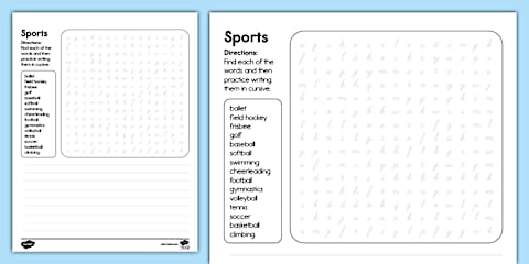 Fifth Grade Monthly Cursive Bundle