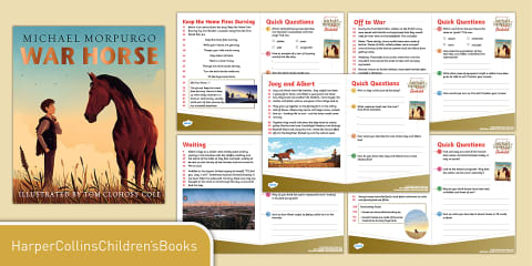 War Horse Picture Book: Display Pack [Ages 7-9]