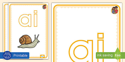 Grade 2 Phonics Mini Book -ai-