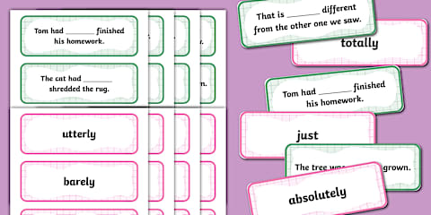 Precise Language Worksheets