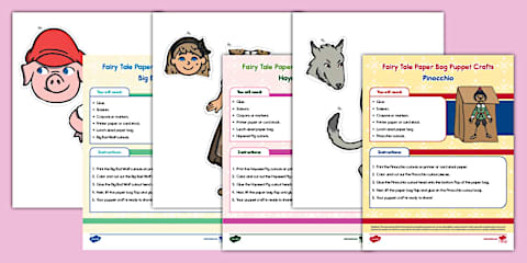 The Three Little Pigs Houses Craft