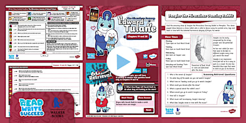 The Miraculous Journey of Edward Tulane Whole-Class Guided Reading Pack ...