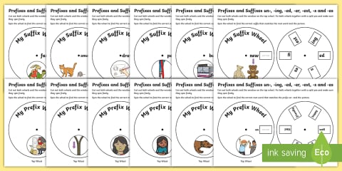 Suffixes -er, -est, -ing, -ed, -y and -es Activities (Ages 6 - 7)