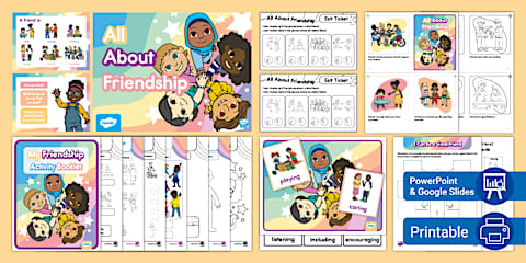 Friendship Circle Social and Emotional Learning PowerPoint & Google ...