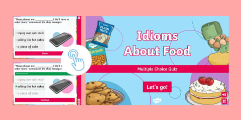 Illustrated Idioms Matching Game