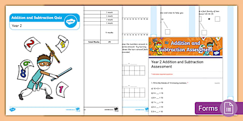 Year 2 Addition and Subtraction 2-Step Word Problems