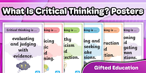 Thinking Skills Posters