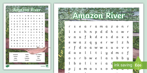 Facts about the Amazon River Fact File
