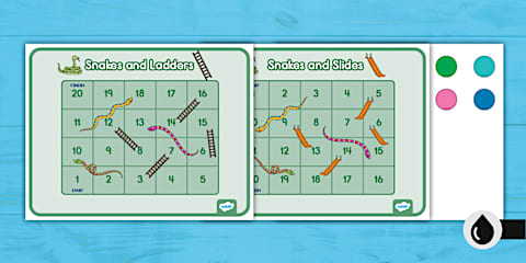 Snakes and Ladders (1-20) French