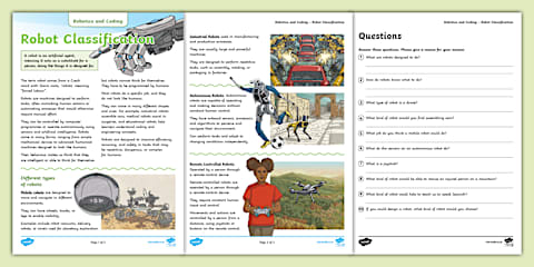 Grade 5 Robotics and Coding – Term 1 - Robotics - Worksheet: Building ...
