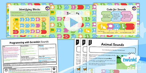 Computing: Programming with ScratchJr: Cool Characters Year 1 Lesson Pack 1