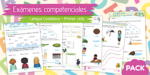 Examen competencial de Primer ciclo: Lengua castellana - El adjetivo ...