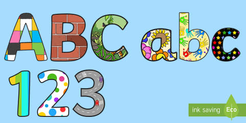 Dotty Display Lettering Variety Pack - display, lettering, pack