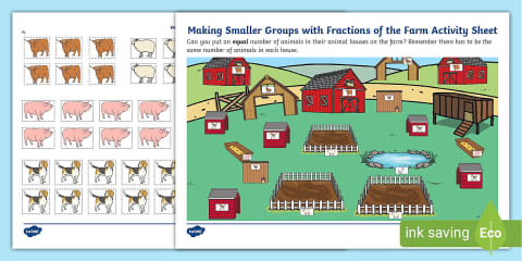 Making Smaller Groups With Fractions of the Farm PowerPoint