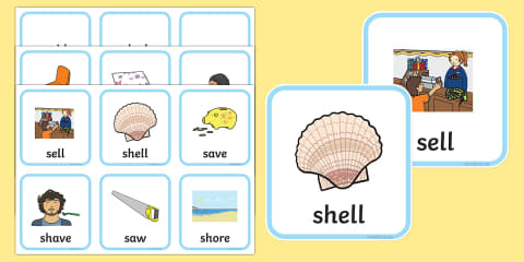 Initial /sh/ Sound Board Game