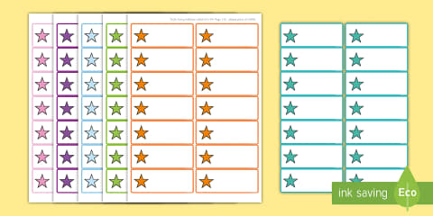 Small Editable Name Tags