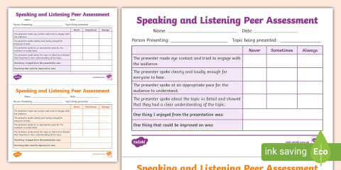 Public Speaking Checklist