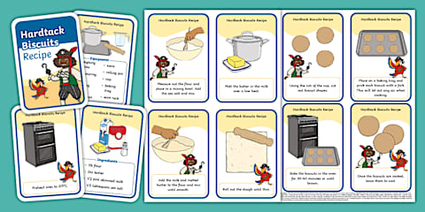 Pirate Recipes and Visual Aids Resource Pack