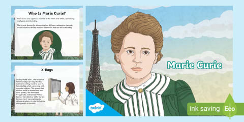 KS1 Marie Curie Biography Animation