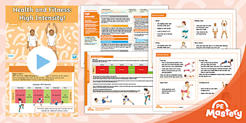 PE Mastery: Grade 6 Health and Fitness Lesson 4 - Fitness Stations