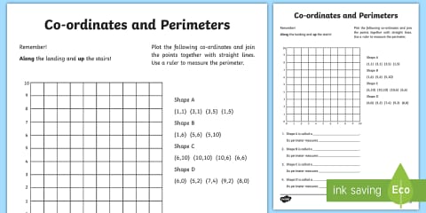 Coordinates and Area Island Game