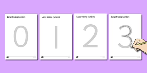 Large Tracing Numbers (French)