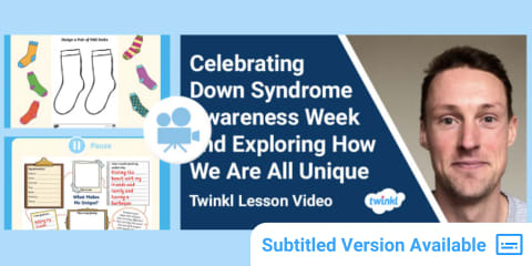Down Syndrome Awareness Activities - World Down Syndrome Day
