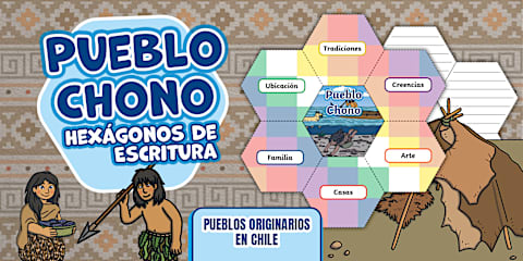 Hexágono de Escritura: Pueblo Yagán
