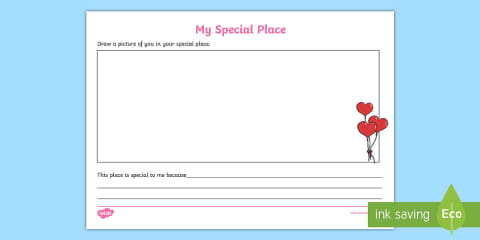My Special Place Story PowerPoint