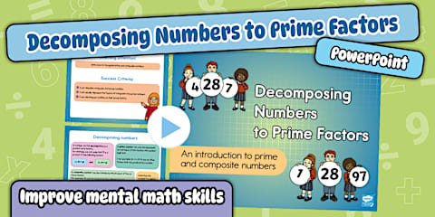 Prime Factor Trees Rubric