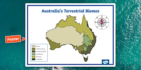 Climate Zones of Australia Label and Colour Worksheet