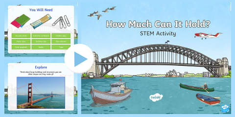 Design a Bridge from Pasta STEM Activity