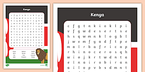 KS2 Kenya PowerPoint - Geography - Twinkl