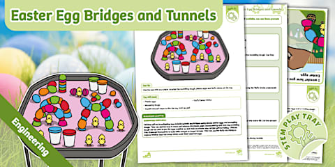 STEM (Living Things) Easter Bouncy Egg Experiment 2nd Class